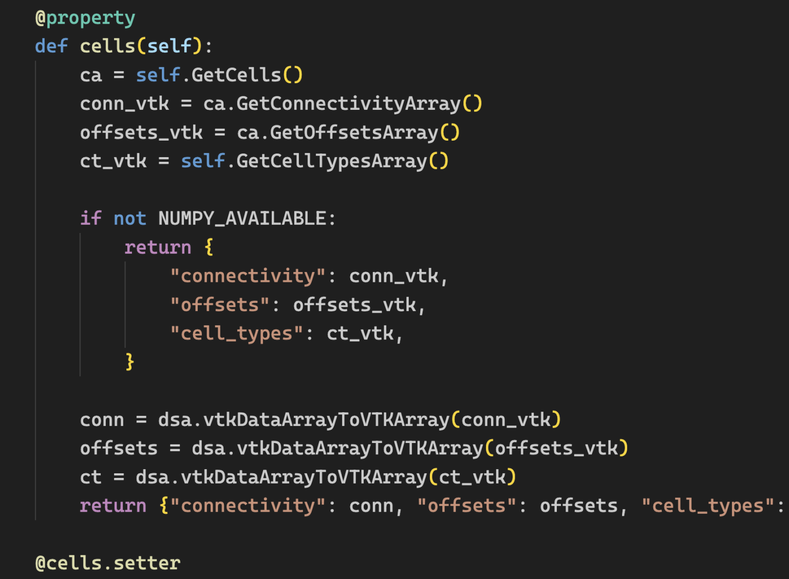 VTK and NumPy – a new take
